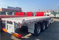 China WS 4 Axles 16 Wheels 13-18m Flatbed Semi Trailer Used for Customizable Truck Trailers for sale