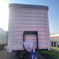 China Semi-Trailers White 40ft 45ft 3 Axles Side Curtain with Air Suspension and WABCO-ABS for sale