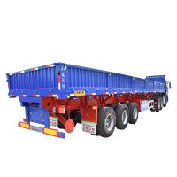 China Steel Tipper Truck Semi-Trailers with 10-Layer 90mm*13/16mm Leaf Spring and Material for sale