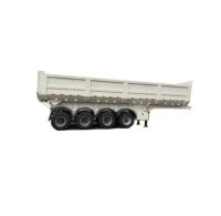 China 13/16 Ton Dual Line Brake System Rear Dump Semi Trailer for Coal Mine Transportation for sale