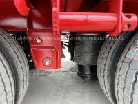 China Semi-Trailer Lowbed Container Chassis Loader with Air Chamber T30/30 Brake System for sale