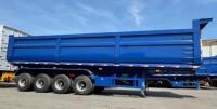 China 4 Axles U-type Hydraulic Rear Dump Semi Trailer with 12.00R22.5/11.00R20 Tires for sale
