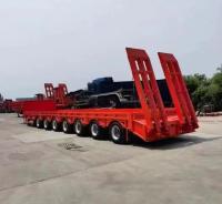 China 3 Axle Gooseneck Lowboy Low Loader Truck Trailer for Excavator We've Got You Covered for sale