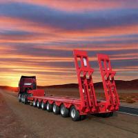 China 3 Axle Gooseneck Lowboy Low Loader Truck Trailer for Excavator We've Got You Covered for sale