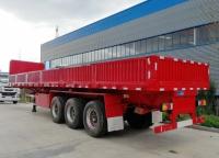China 30-90 Tons Fence Type Cargo Truck Trailer Side Wall Semi Trailer for Bulk for sale