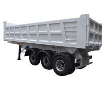China 80 Tons Rear Dump Semi-Trailer The Perfect Solution for Sand and Stone Transportation for sale