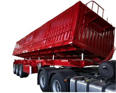 China High Loading Capacity Side Dump Trailer Truck Trailer for Heavy Duty Transportation for sale