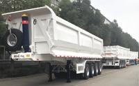 China Customizable 30-100T Capacity 4/3 Axle Tipper Semi Trailer for Construction Rear Dump for sale
