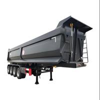 China Max Payload 40000 kg U Shape Tipper Trailer for Truck from 20 Years Wosheng Semi-Trailer for sale