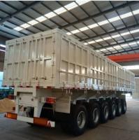 China Semi-Trailer Side Rollover Dump Tipper for Truck Trailer Stone Steel Sands Transportation for sale