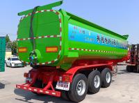 China Directly Sale 4/3 Axle Rear Dump Semi Trailer Tipper Trailer for Construction Usage for sale
