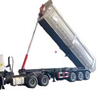 China 60tons Rear Dump Trailer U Shape Tipper Semi Trailer with Mechanical or Air Suspension for sale