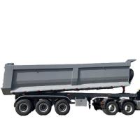 China First Grade Tipper Semi Trailer for Earthwork and Construction Material Transport for sale