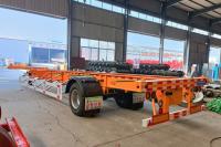 China 2 or 3 Axle 40ft Container Transport Semi-Trailer with JOST 2