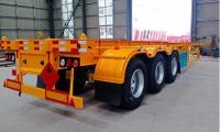China 2 or 3 Axle 40ft Container Transport Semi-Trailer with JOST 2