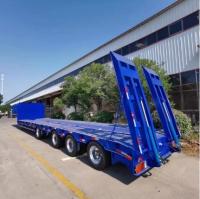 China 13000x3000x3300 Low Bed Semi Trailer for Heavy Duty Transportation from Super Truck for sale