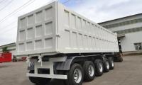 China Q345B/T700 Steel Main Beam Hydraulic Dumping Truck Semi Trailer for Heavy Duty Needs for sale