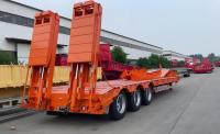China 3/4 Axle Heavy Duty 60-120 Tons Lowbed Semi Trailer for Large Device Transportation for sale