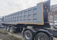 China 3 Axle 40 50 Ton Rear Dump Semi Trailer Tipper Trailers For Mineral Stone Transport for sale