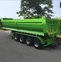 China Design 30-100 ton U Type Rear Dump Semi Trailer with Max Payload 30000 kg and Steel for sale