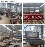 China Heavy Duty 3 Axles 60 Ton Side Tipper Dump Semi Trailer for Bulk Cargo Transportation for sale