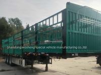 China Fence Steel Stake Semi Trailer with Wabco Brake System and T30/30 Spring Brake Chamber for sale