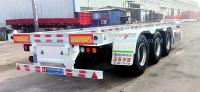 China 2/3/4 Axles 20-45 Feet Container Chassis Skeleton Semi Trailer Truck Trailer with Cheaper for sale