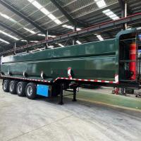 China High Strength 4 Axles 30-100 ton U Shape Rear Dump Truck Semi Trailer Axle 2*13T FUWA for sale