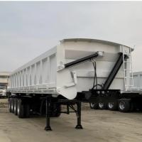 China 30cbm 50 Cbm U Type 3 Axle 4 Axles Rear Dump Semi Trailer Dumper Tipper Trailer for Truck for sale
