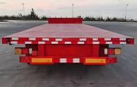China 50 Tons Payload 2 3 4 Axle Customized Color Steel Flatbed Semi Trailer for Commercial for sale
