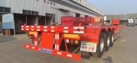 China Wosheng Truck 2/3/4 Axle Semi-Trailer with Max Payload 30000 kg Steel Skeleton Design for sale