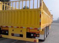 China Truck Trailer Semi-Trailer 3 Axle Fence Semi Trailer for Livestock and Vegetable for sale