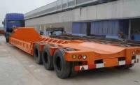 China 12500/13000/14000/16000x2500/3000x1100/3300mm Tri-Axle Container Skeleton Semi-Trailer for sale