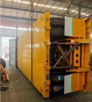 China Multifunction 3 Axle 12 Wheels Flatbed Container Trailer with Max Payload 30000 kg for sale