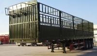 China 3/4 Axles 9.00-22.5 Rim Flat Type Side Wall Fence Semi Trailer for 20 Years Exporting for sale