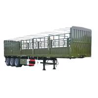 China High Fence Semi Trailer for Customization 3 Axles 50-70 Tons Stake Type Fence Semi-Trailer for sale