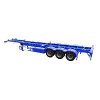 China Mechanical Suspension Container Skeleton Semi Trailer for High Payload Capacity Loads for sale