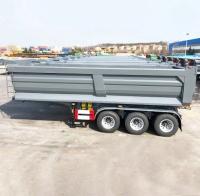 China 60Tons Rear Dump Trailer Durable and Safe Truck Trailer with Mechanical Suspension for sale