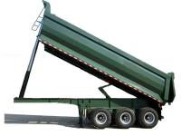 China Q345B/T700 Steel Main Beam Semi-Trailer for Diversified Rear Dump Tipper Tipping for sale