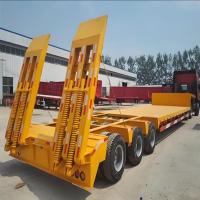 China 2/3/4/5 Axles Detachable Gooseneck Transfer Equipment Truck Trailer for from Wosheng for sale