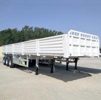 China 3 Axle 4 Axle Truck Trailer Multifunction Fence Stake Semi Trailer with Q345B Main Beam for sale