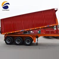 China 80ton Rear Dump Semi-Trailer Tipper Tipping Trailer for Sand Stone Rock Transporting for sale