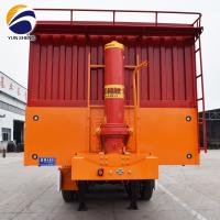 China 80ton Rear Dump Semi-Trailer Tipper Tipping Trailer for Sand Stone Rock Transporting for sale