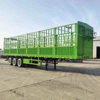China Directly Produced and Sold 3 Axle 4 Axle Fence Trailer with Max Payload 30000 kg for sale