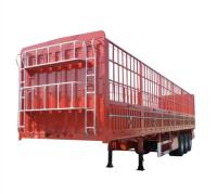 China Directly Produced and Sold 3 Axle 4 Axle Fence Trailer with Max Payload 30000 kg for sale
