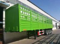 China 3 or 4 Axle Side Fence Trailer for Transporting Cargo and Animal Fence Semi Trailer for sale
