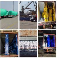 China 12400*2610*1550mm Semi Trailer 3 Axle 40 Ton Low Flatbed Trailer for Bulk Cargo Hauling for sale