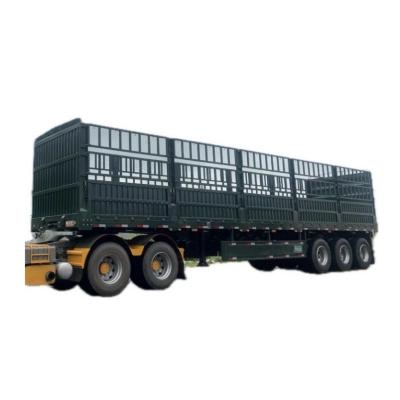 China Customized 12.00R22.5/11.00R20 Fence Stake Semi Trailer for Bulk Transport in Africa for sale
