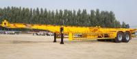 China Wosheng Best 2 Axle 20FT 40FT Container Skeleton Semi Trailer for Container Transport for sale