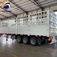 China 3 Axle 40T Cargo Fence Semi Trailer in Shandong with T30/30 Spring Brake Chamber for sale